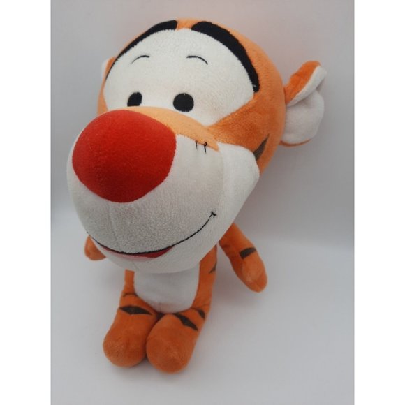 Disney | Toys | 4 Disney Plush Tigger Big Large Head Stuffed Plush Rare ...